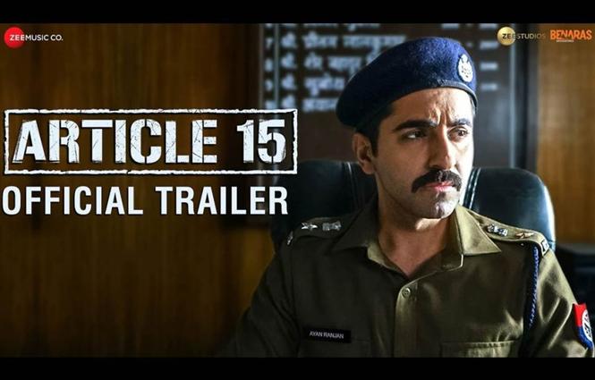 Article 15 Trailer: Ayushmann Khurrana's socio-political tale is hard ...