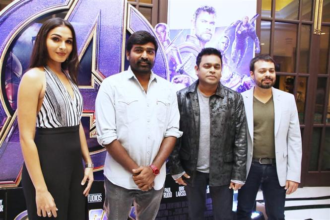 Avengers: Endgame: A.R. Rahman, Vijay Sethupathi, Andreah launch Marvel ...