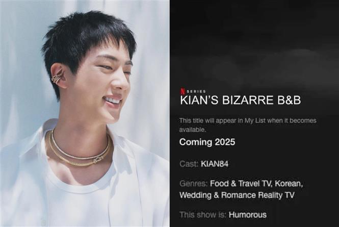 BTS Jin to appear on Netflix's OTT show Kian's Bizzare B&B Tamil Movie ...