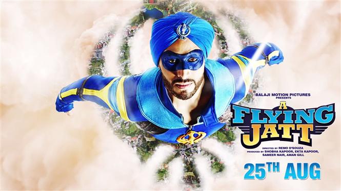 Check out 'A Flying Jatt' Motion Poster Hindi Movie, Music Reviews and News