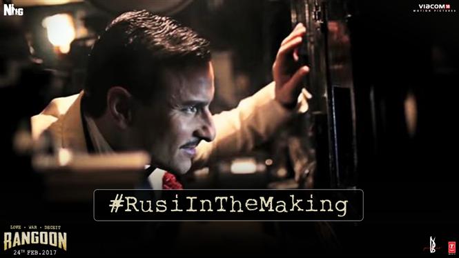 Check out making of the character 'Rusi' from Rangoon Hindi Movie ...