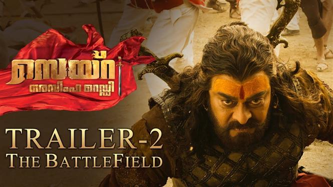 Chiranjeevi starrer Sye Raa Trailer 2 - The Battlefield "Malayalam ...