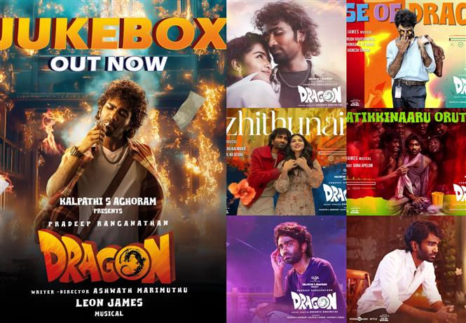 Dragon: Jukebox of all Leon James songs from Pradeep Ranganathan, Ashwath Marimuthu film Tamil ...