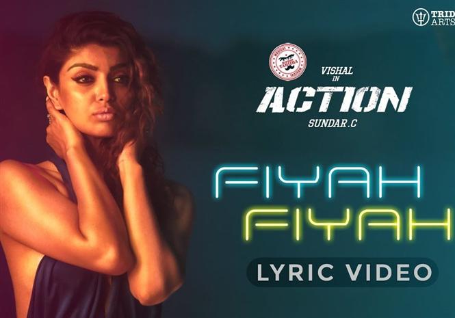 Fiyah Fiyah Lyric Video from Vishal's Action Tamil Movie, Music Reviews ...