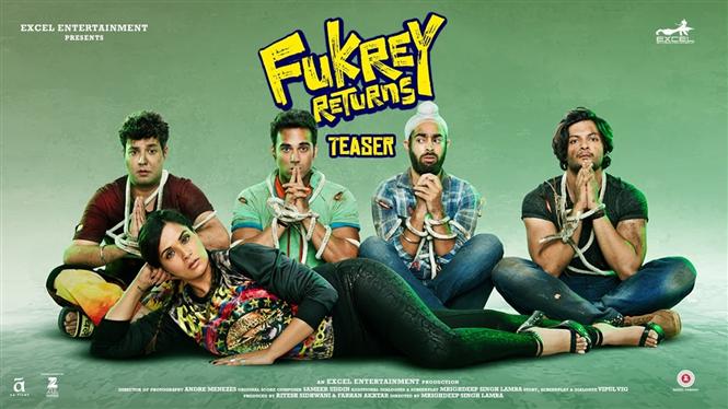 'Fukrey Returns' Official Teaser Hindi Movie, Music Reviews and News