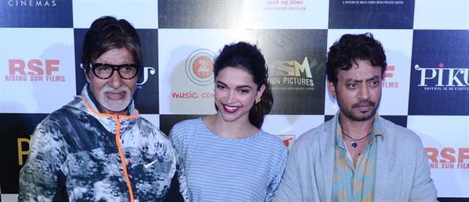 Gallery: Piku Trailer launch stills Hindi Movie, Music Reviews and News
