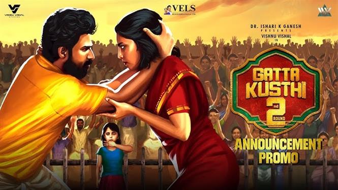 Gatta Kusthi 2 Officially Announced: Vishnu Vishal & Aishwarya Lekshmi ...