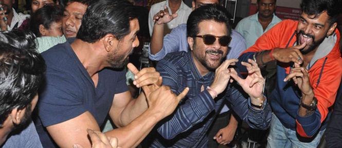 John Abraham And Anil Kapoor Kickstarts Welcome Back Promotions Hindi ...