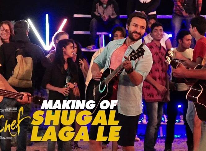 Making of 'Shugal Laga Le' song from Chef Hindi Movie, Music Reviews ...