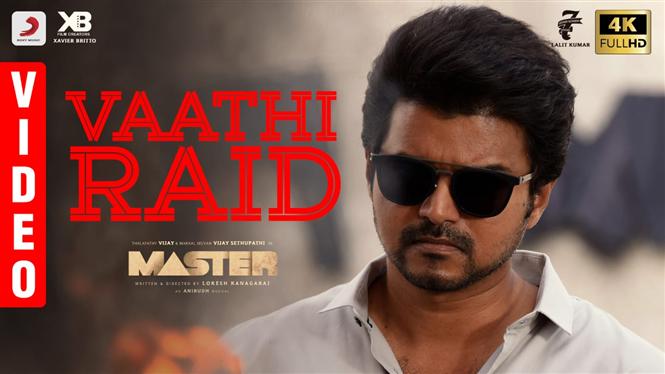 Master Vaathi Raid Video Song Out Now! Tamil Movie, Music Reviews and News