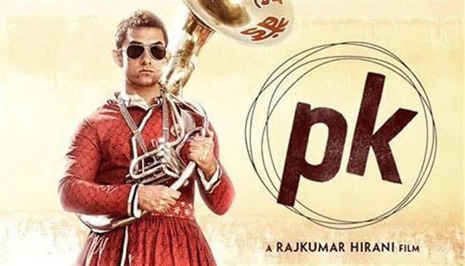PK Second Look Poster and Motion Poster Aamir Khan Hindi Movie, Music ...