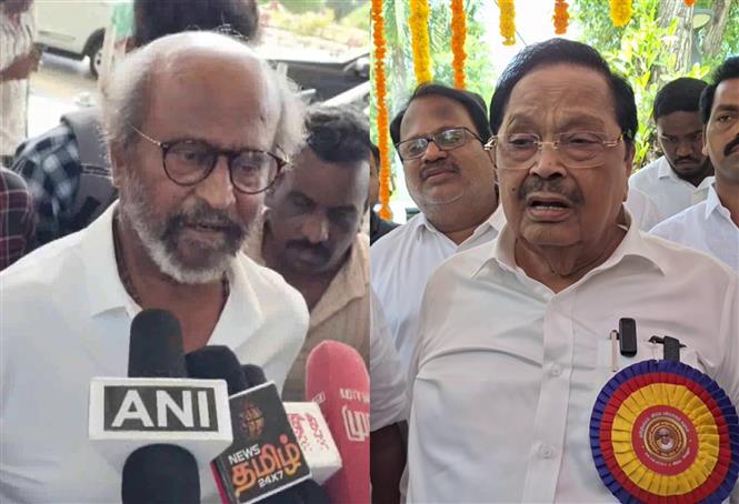 Rajinikanth, Duraimurugan are friends, they declare post the DMK event ...