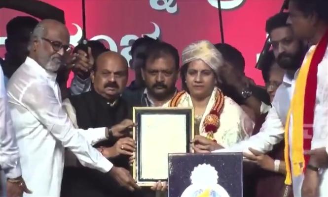 Rajinikanth, Jr NTR felicitate late Puneeth Rajkumar with Karnataka ...