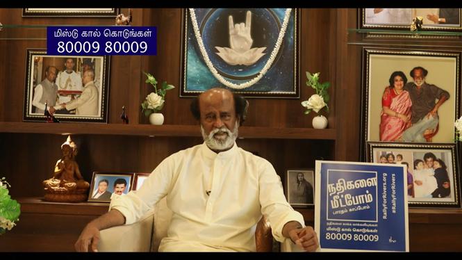 Rajinikanth supports Rally for Rivers Tamil Movie, Music Reviews and News