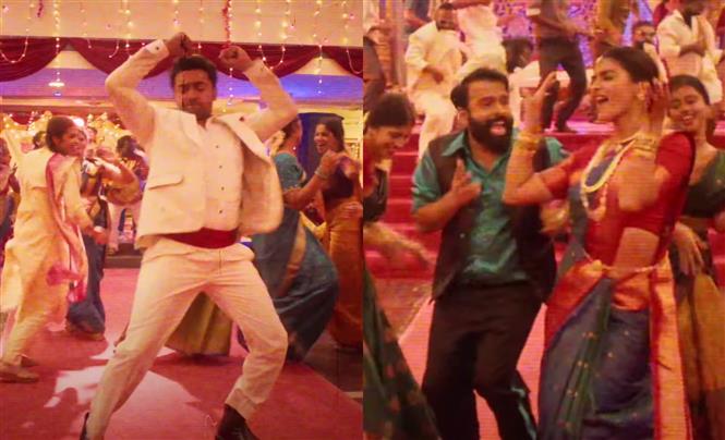 Retro: Santhosh Narayanan steals Suriya's thunder in Kanimaa song Tamil ...