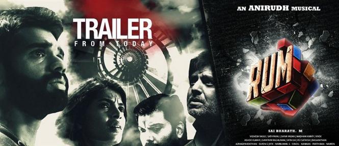 Rum - Official Trailer Tamil Movie, Music Reviews and News