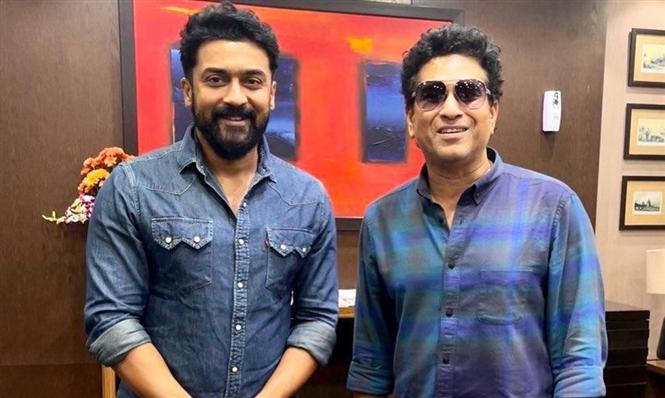 Sachin Tendulkar's Tamil Tweet for Suriya goes viral! Actor responds ...
