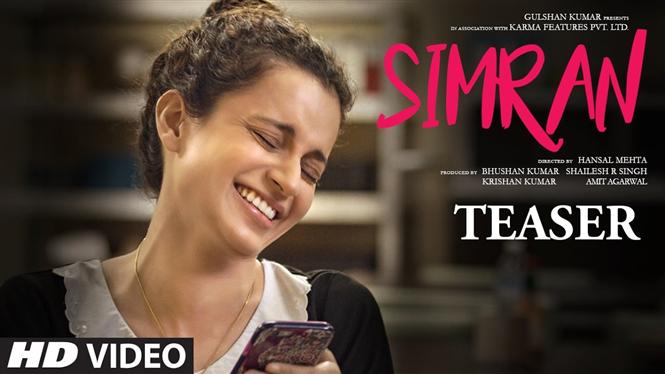 Simran Official Teaser Hindi Movie, Music Reviews and News
