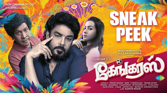 Sneak Peek of Gangers Promises Laughter, Action, and Chaos Tamil Movie ...