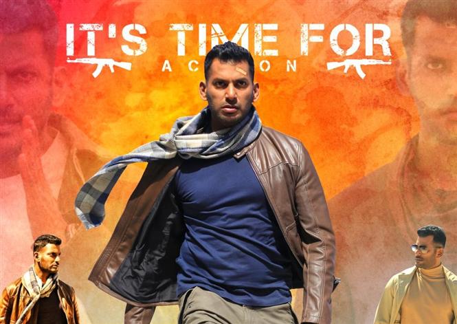Sneak Peek Videos From Vishal's Action Tamil Movie, Music Reviews and News