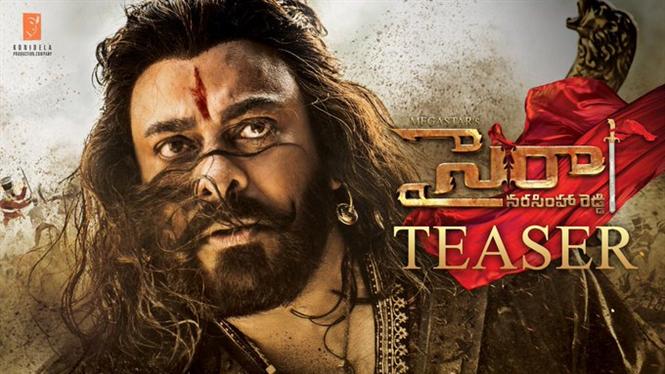Sye Raa Narasimha Reddy Teaser feat. Chiranjeevi "Telugu Movies, Music ...