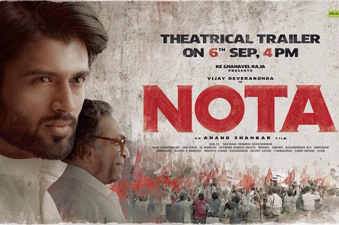 Vijay Deverakonda's NOTA Sneak Peek Tamil Movie, Music Reviews and News