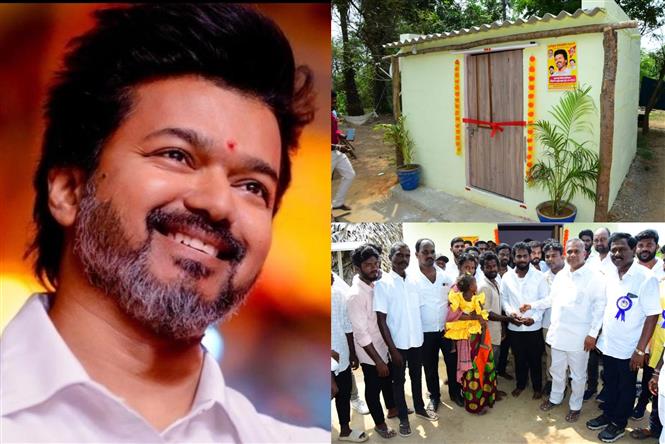 Vijay's TVK party fulfills free housing scheme even before political ...
