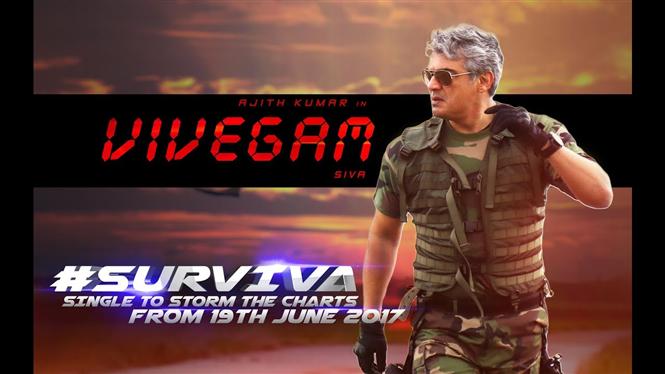 Vivegam - Surviva Song Teaser Tamil Movie, Music Reviews and News