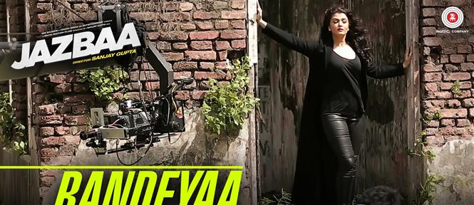 Watch making of Bandeeya from Jazbaa Hindi Movie, Music Reviews and News